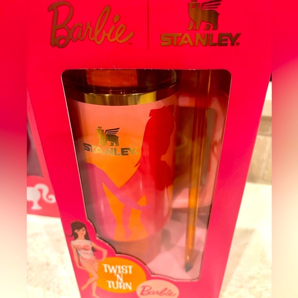 Barbie | Dining | Stanley Limited Edition Barbie Tumblers With Handles ...